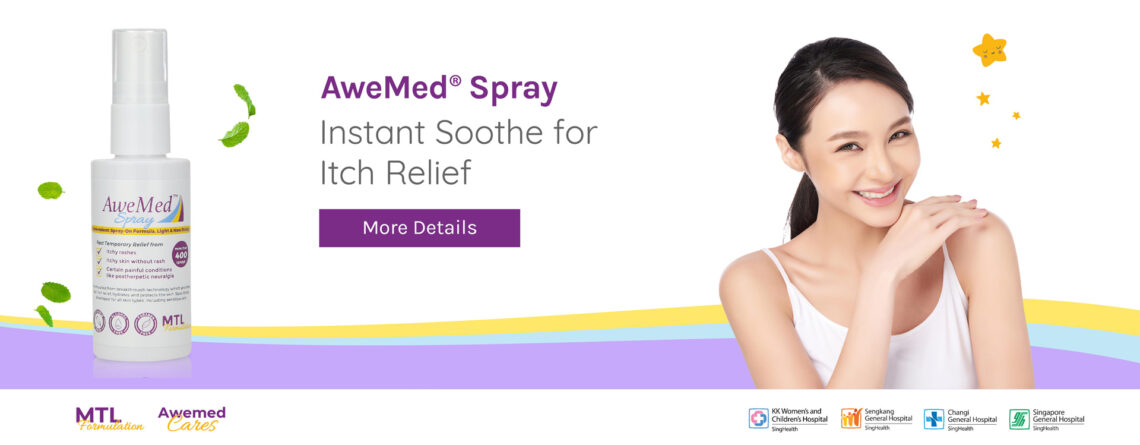 AweMed Series - Developed with Singapore Dermatologists & Paediatricians