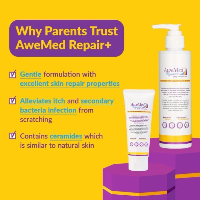 AweMed Series - Developed with Singapore Dermatologists & Paediatricians