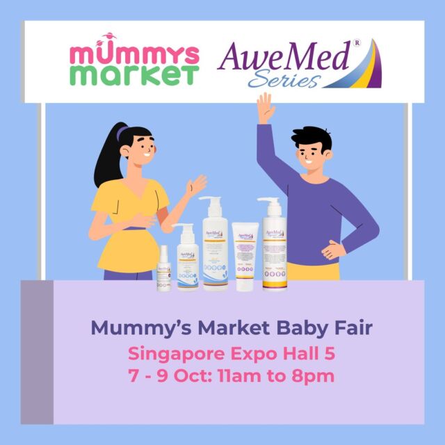 AweMed Series - Developed with Singapore Dermatologists & Paediatricians