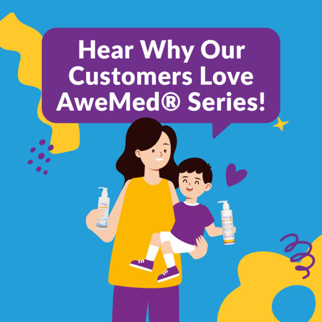 AweMed Series - Developed with Singapore Dermatologists & Paediatricians